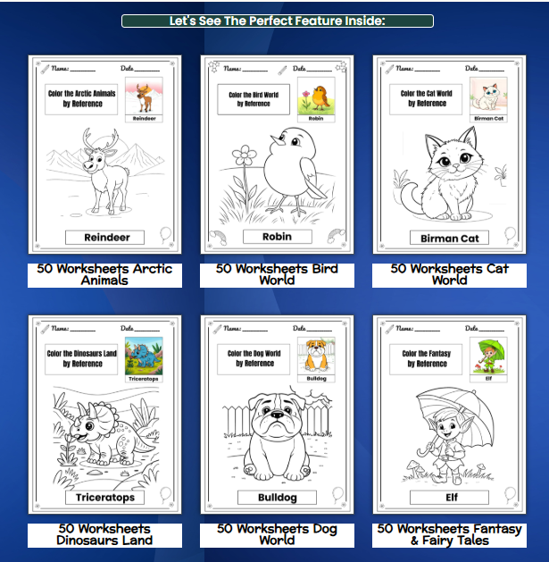 Color & Word Review >Explore vocabulary learning pages for kids - Suvo ...